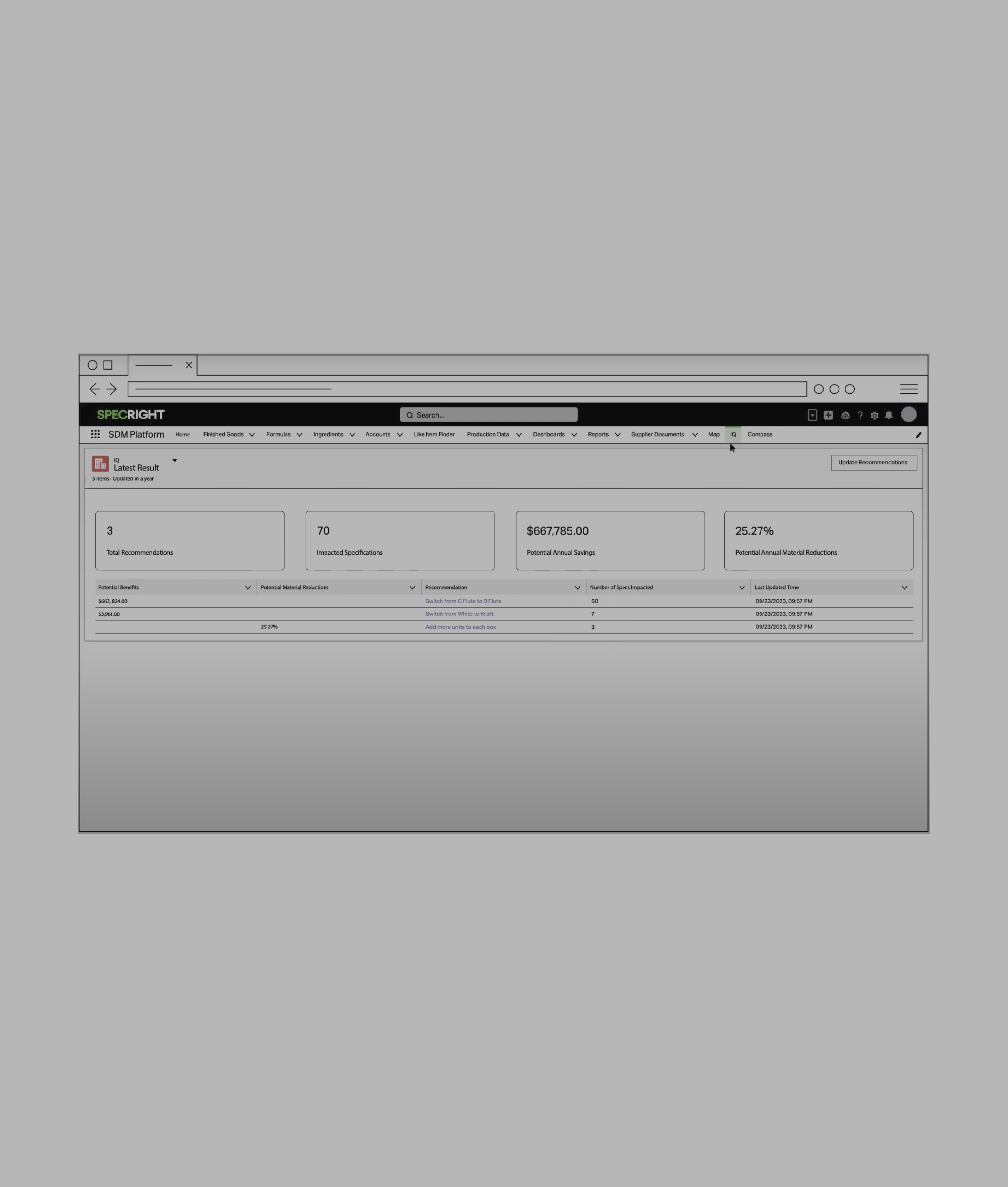 #1 Specification Management Software | Specright